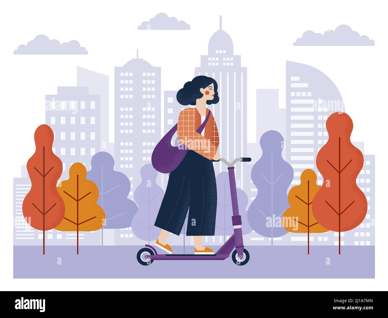 Kick Scooter Cut Out Stock Images And Pictures Alamy