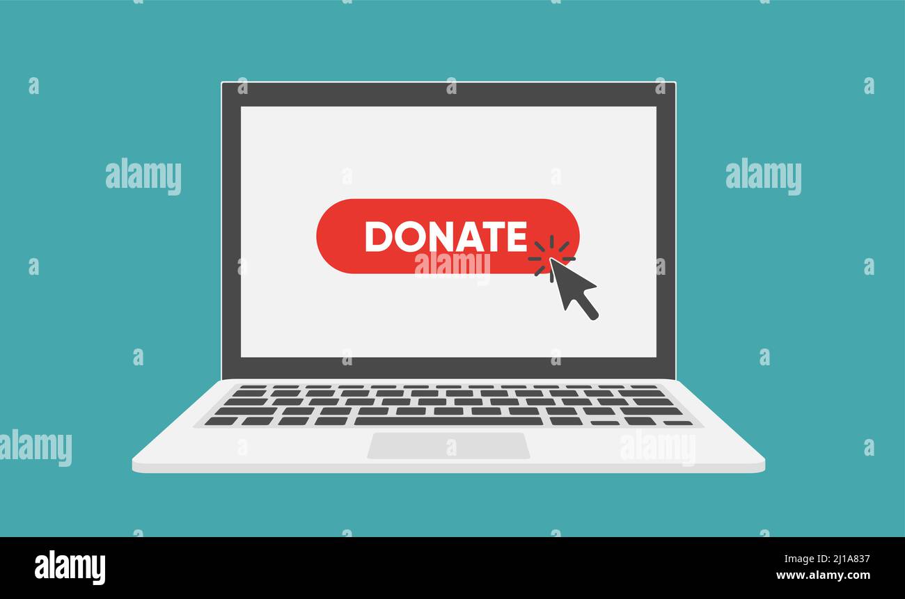 Donation cash box Stock Vector Images - Alamy