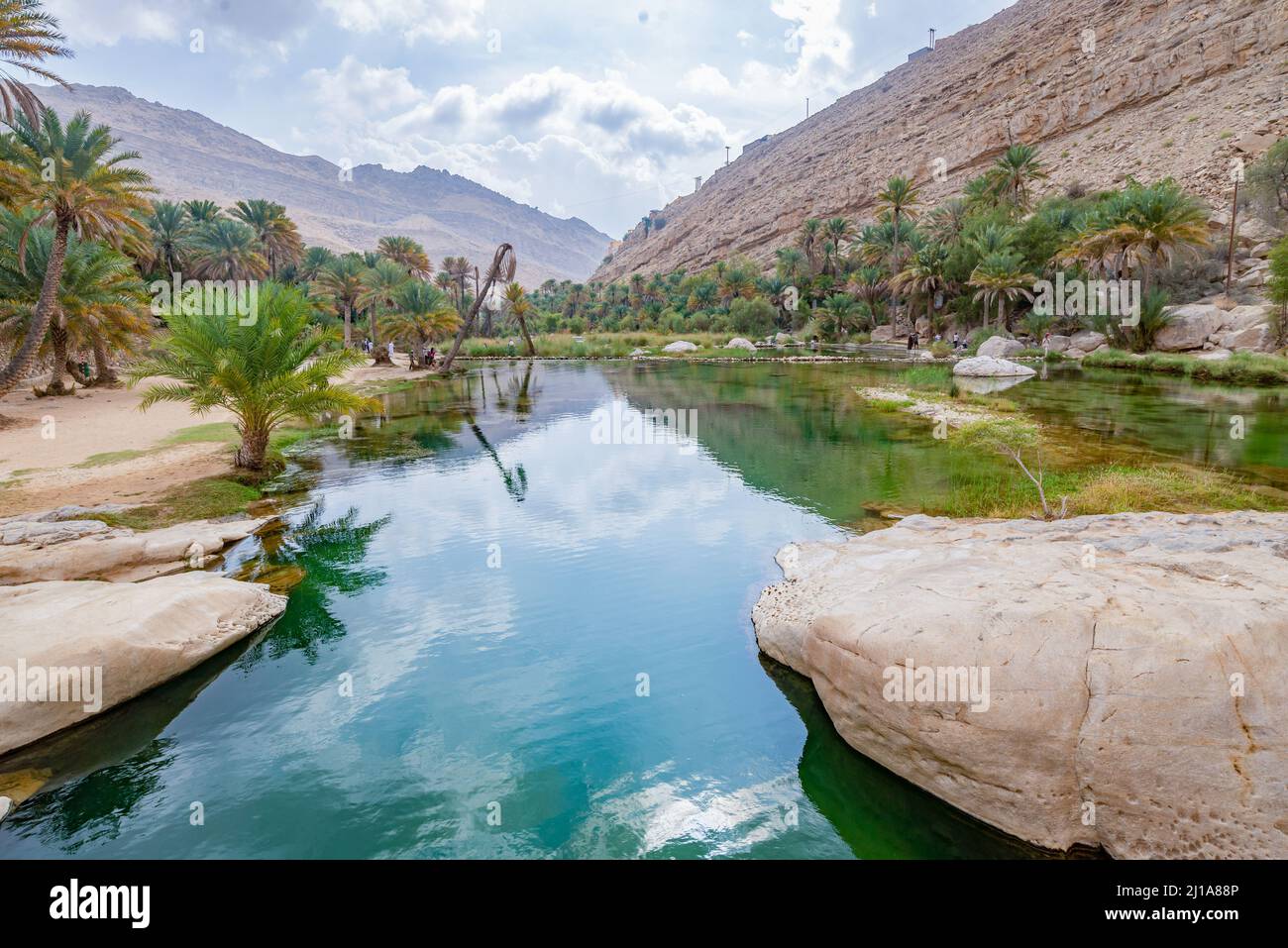 Wadi Bani Khalid, Oman Stock Photo - Alamy