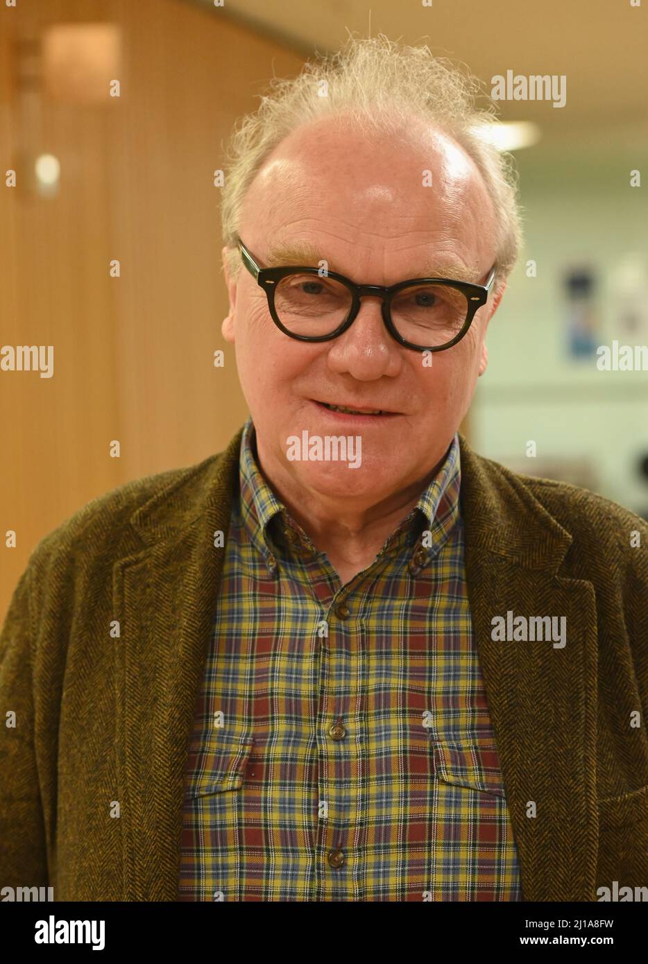 Cologne, Germany. 23rd Mar, 2022. Author Michael Köhlmeier reads at Lit ...