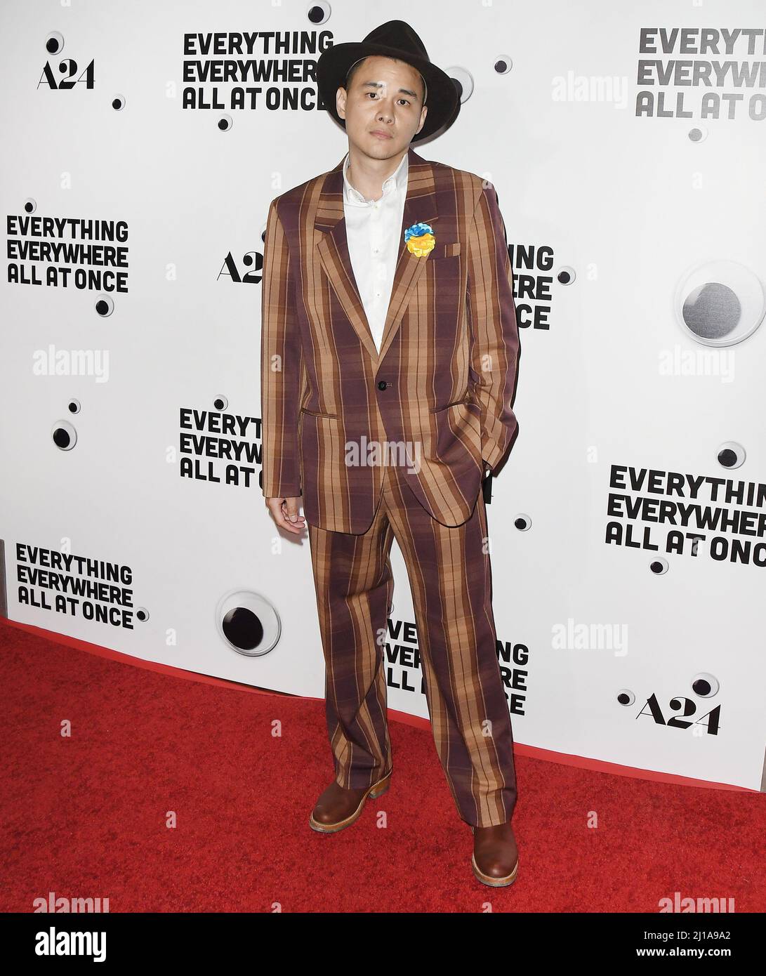 Los Angeles, USA. 23rd Mar, 2022. Hank Chen arrives at the EVERYTHING ...