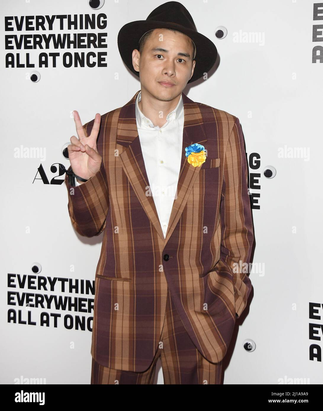 Los Angeles, USA. 23rd Mar, 2022. Hank Chen arrives at the EVERYTHING ...