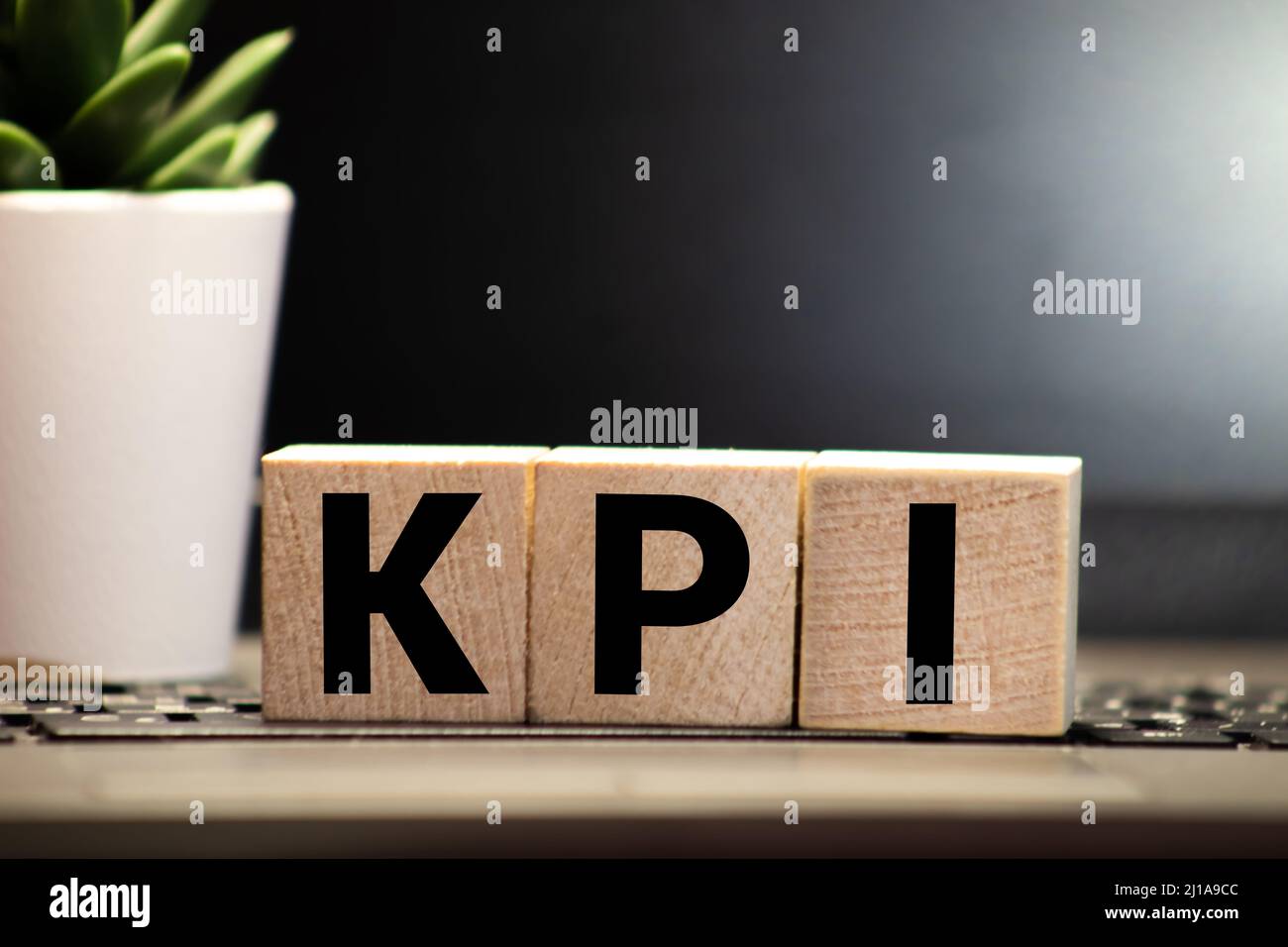 KPI Word Written In Wooden Blocks,Key Performance Indicator Stock Photo ...