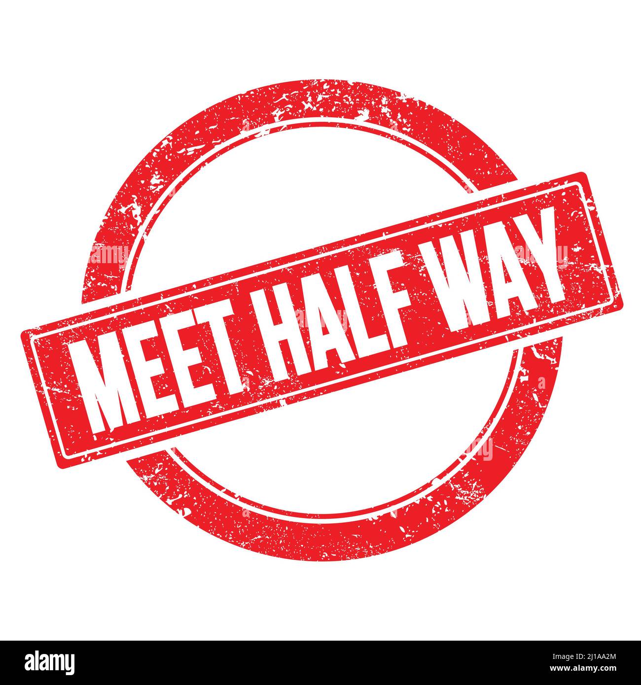Meet half way stamp hi-res stock photography and images - Alamy