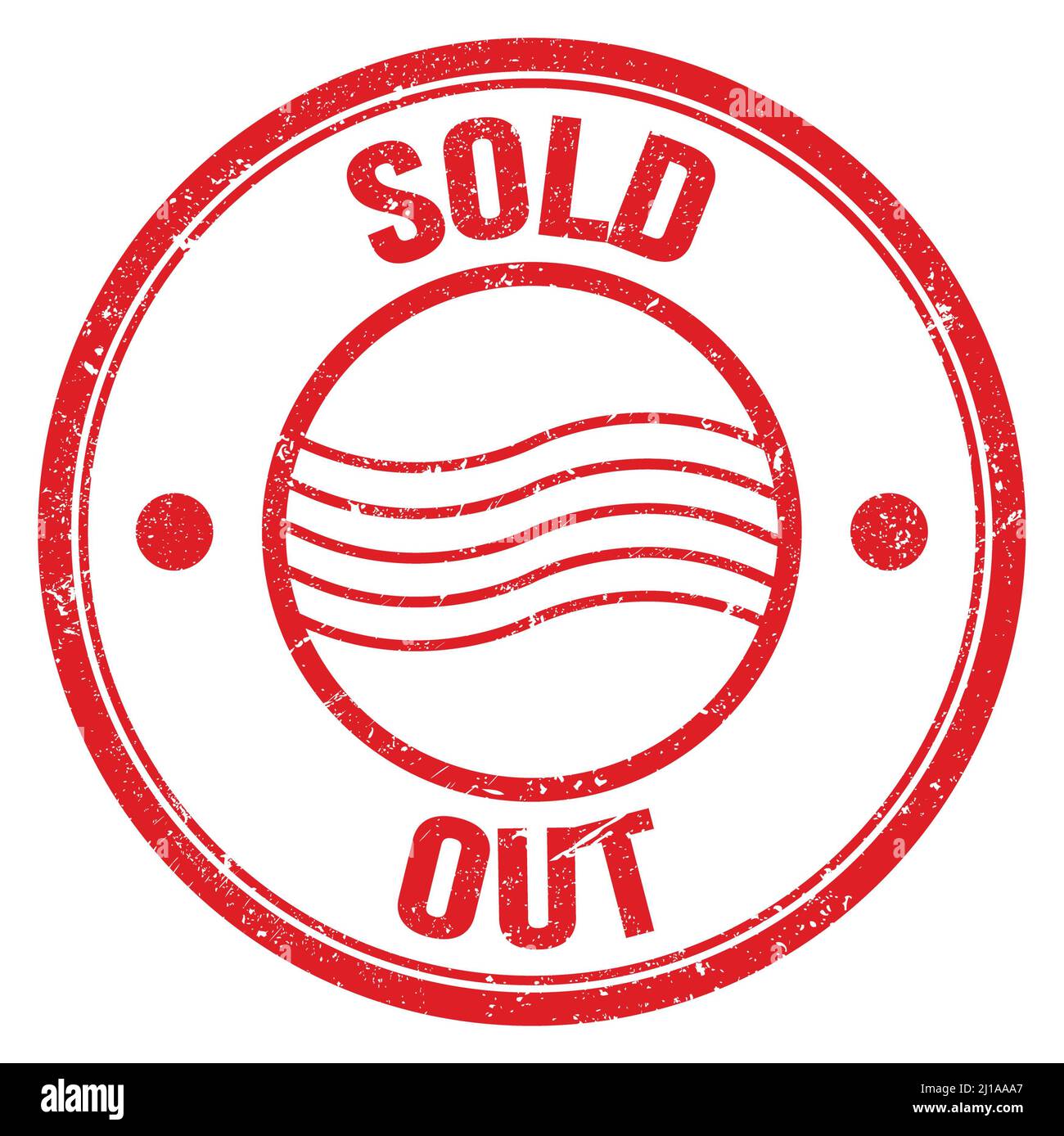 SOLD OUT text written on red round postal stamp sign Stock Photo - Alamy