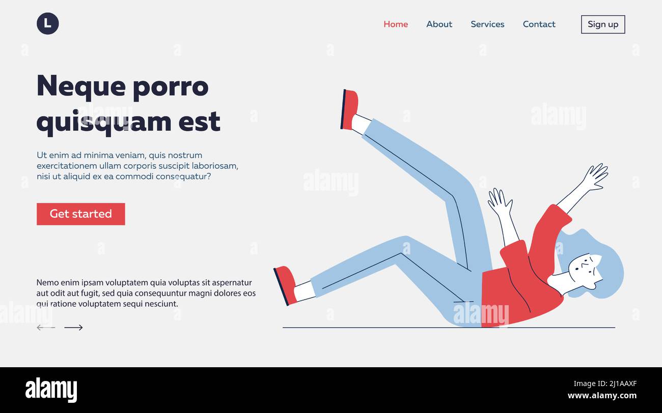 Person lying on back floor Stock Vector Images - Alamy