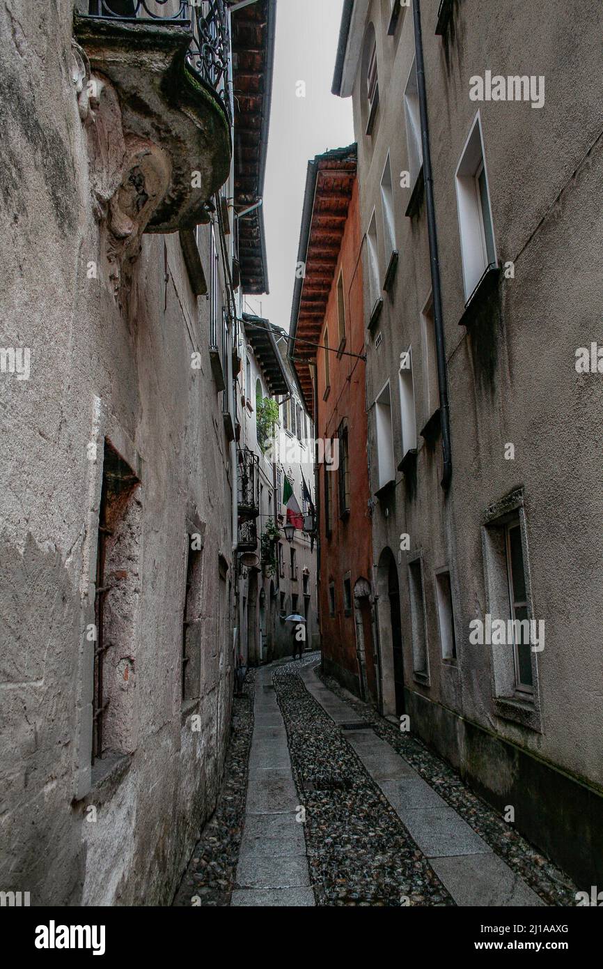 Orta San Giulio, an Italian town in the province of Novara in Piedmont ...