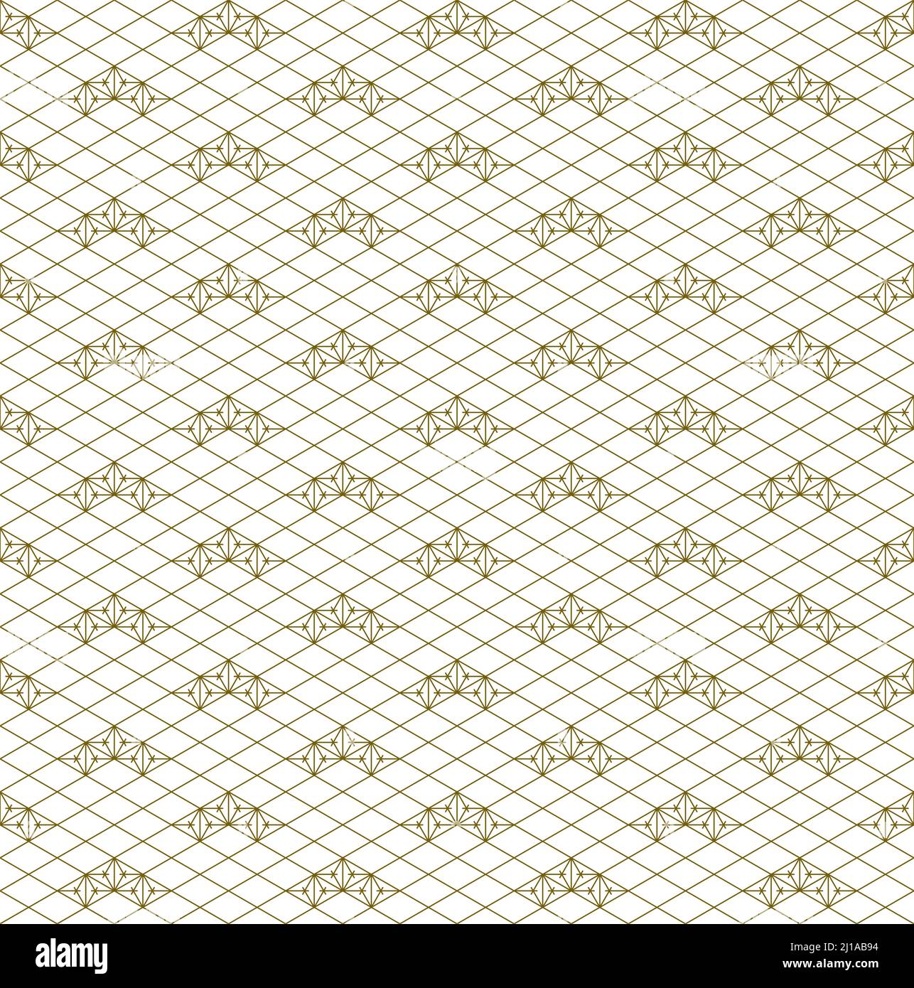 A seamless pattern based on elements of the traditional Japanese craft ...
