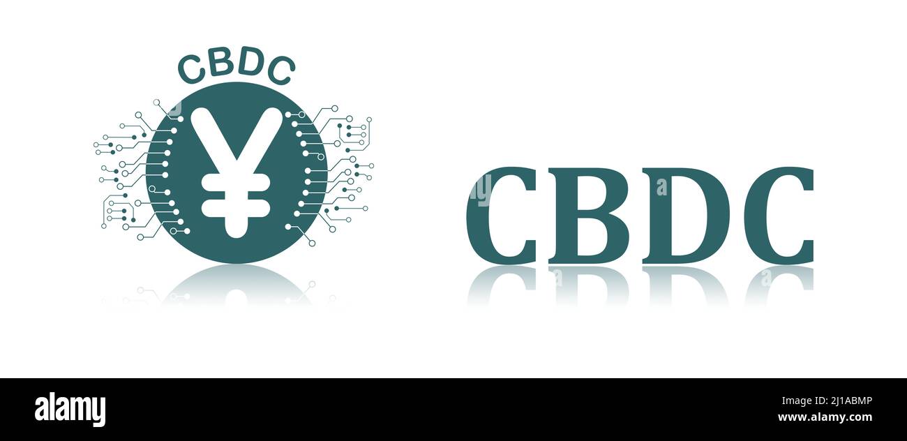 Illustration of a cbdc concept Stock Photo - Alamy