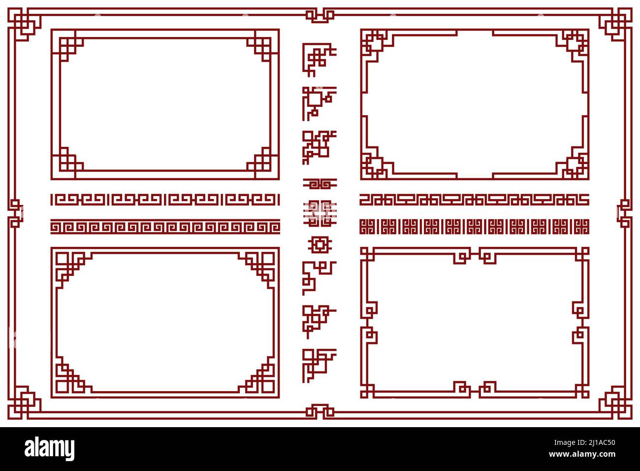 Japanese Oriental Border 10,600+ Background Of Oriental Border Stock