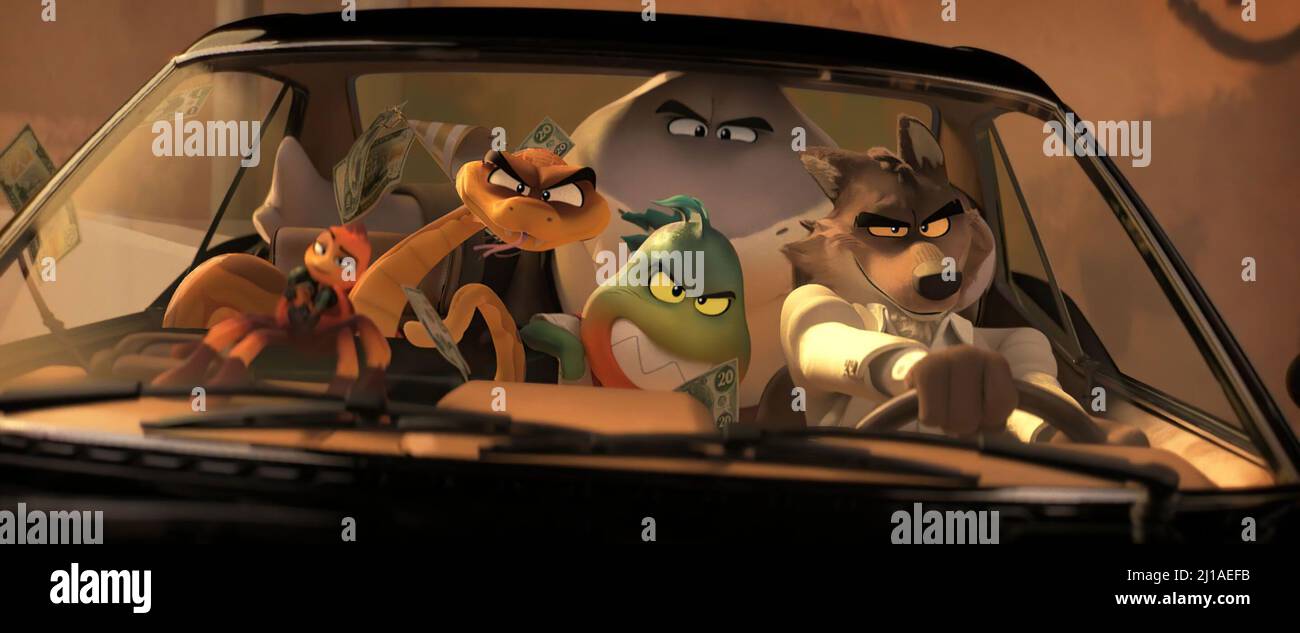 THE BAD GUYS (2022), directed by PIERRE PERIFEL. Credit: DREAMWORKS ...