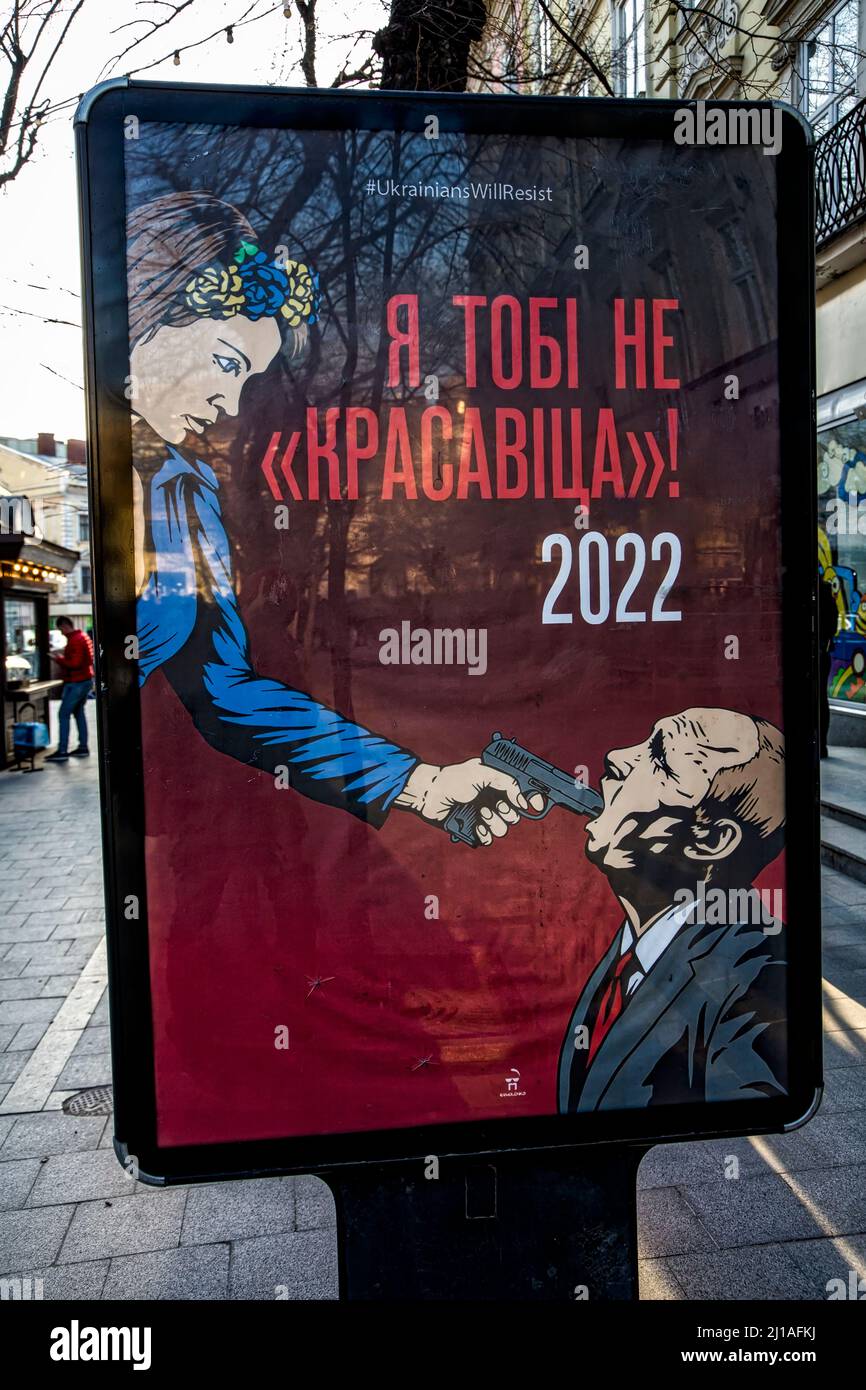 Putin propaganda poster hi-res stock photography and images - Alamy