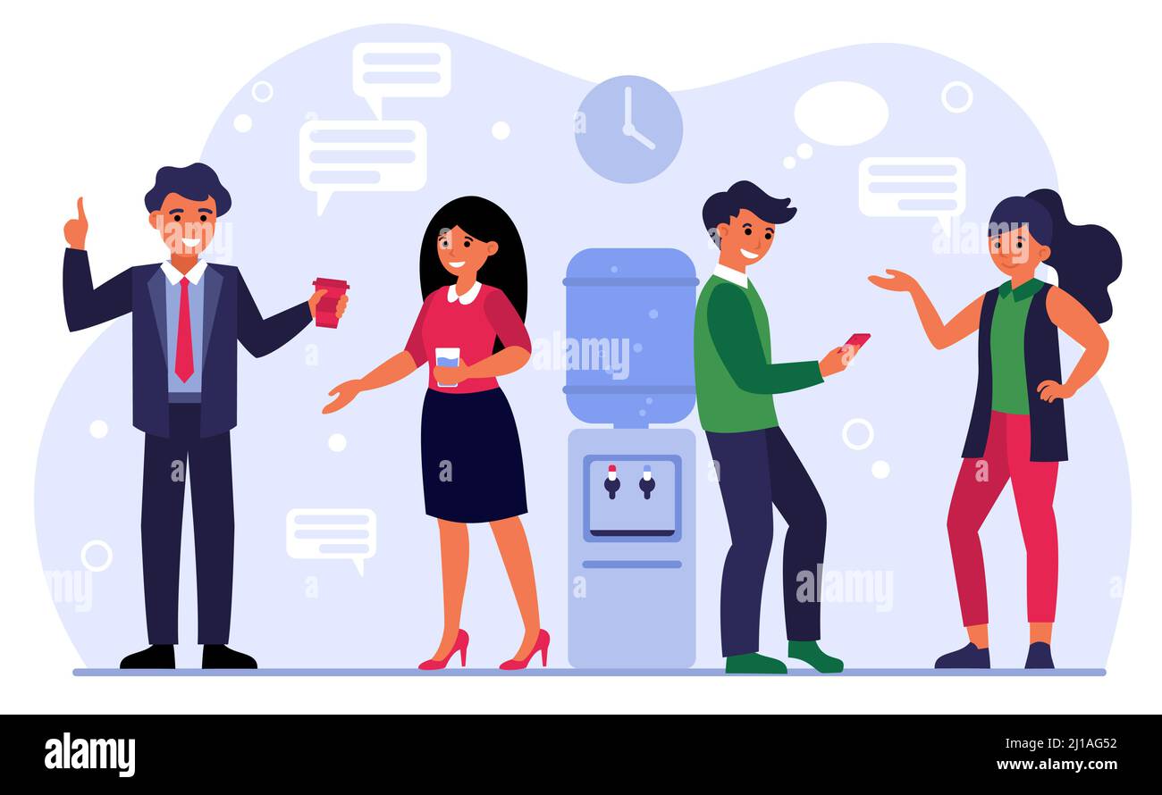 Office Water Cooler Talk