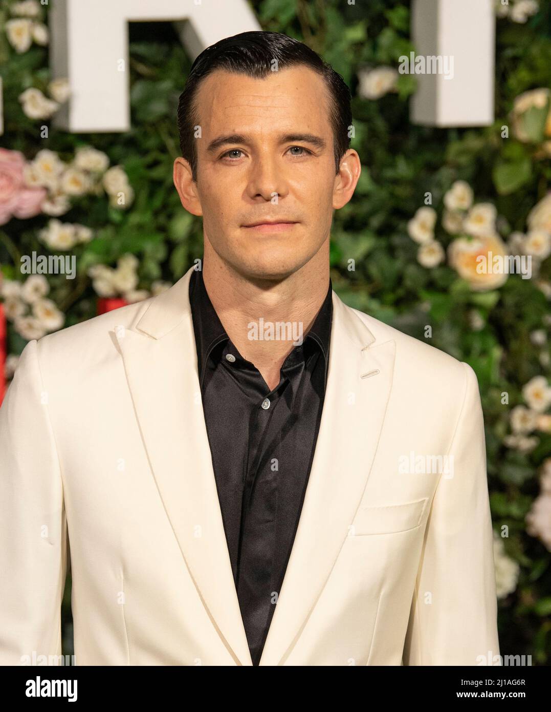 LONDON, ENGLAND - MARCH 22: Luke Thompson attends the World Premiere of ...