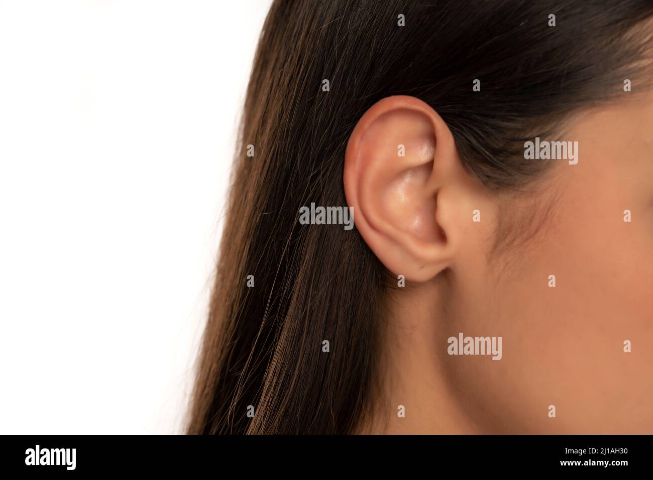 Human ear hi-res stock photography and images - Alamy