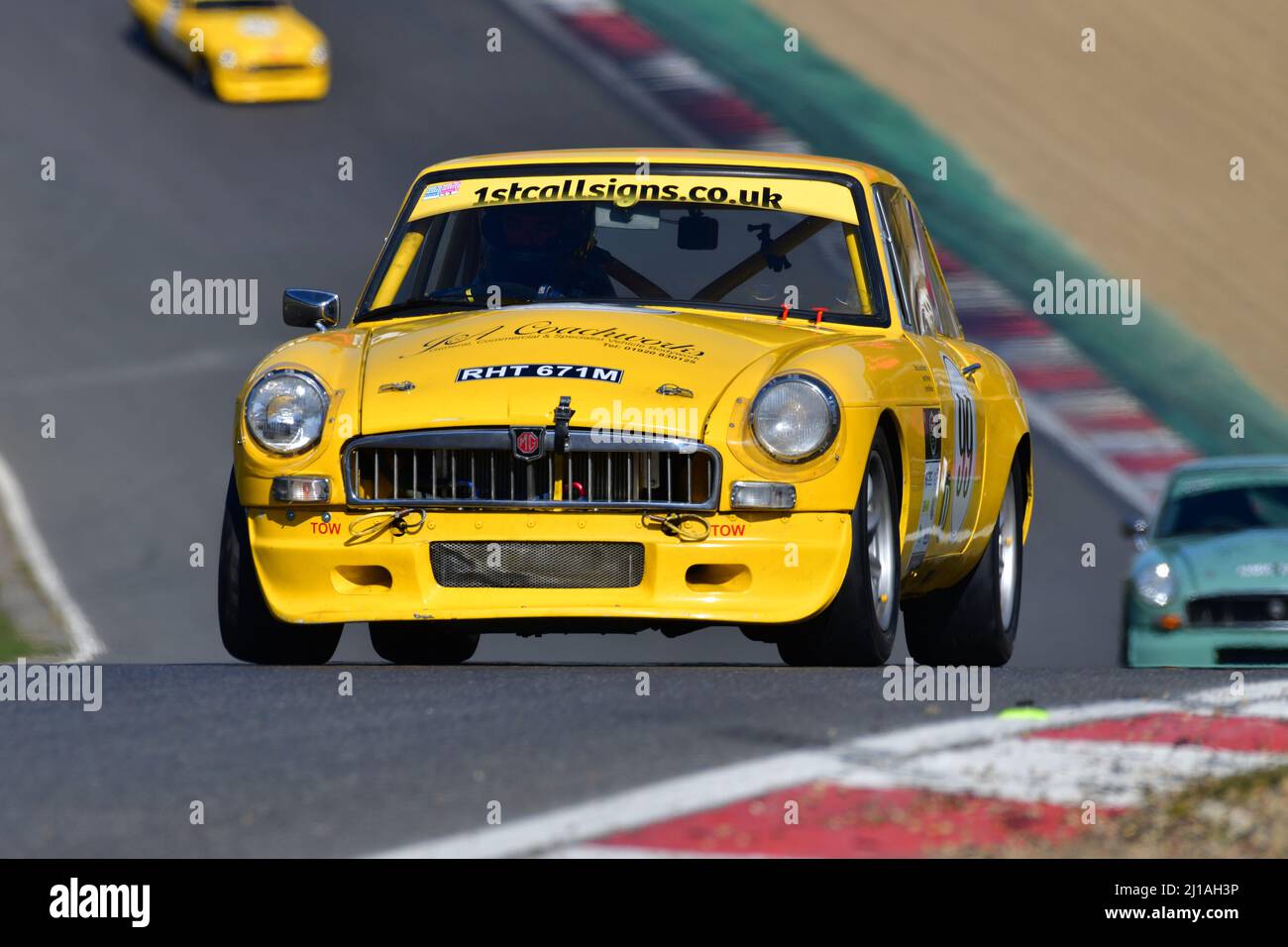 James Wheeler, MG BGT V8, BCV8 Championship, a twenty minute race ...