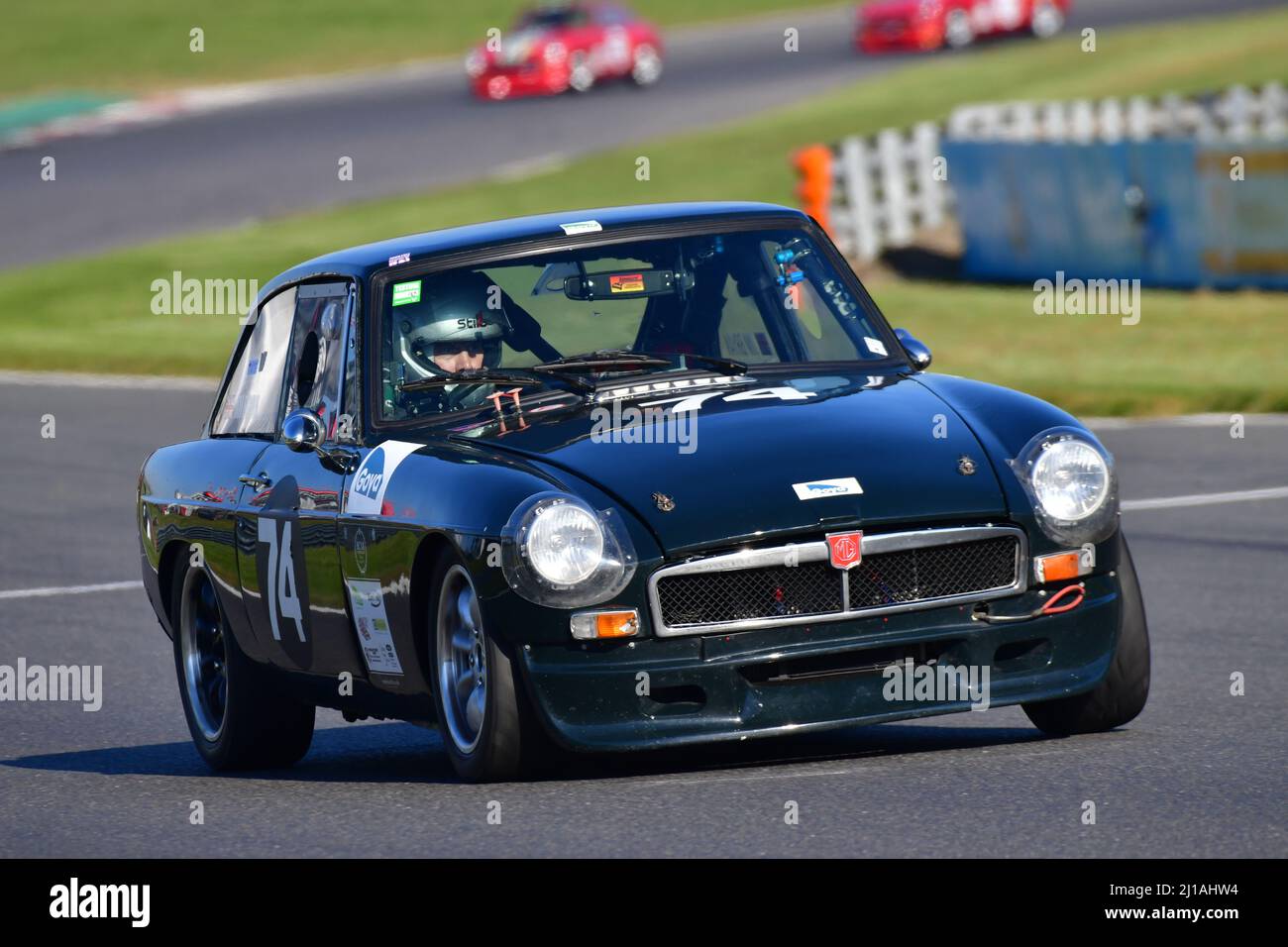 Jim Bryan, MG BGT V8, BCV8 Championship, a twenty minute race ...
