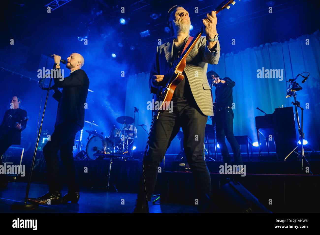 Zürch, Switzerland. 23rd Mar, 2022. The Norwegian rock Madrugada ...