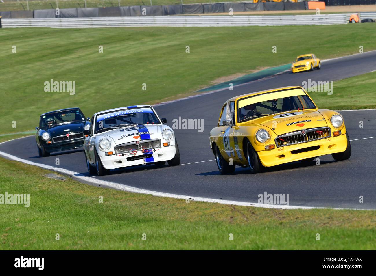 Jonnie Wheeler, MG BGT V8, BCV8 Championship, a twenty minute race ...