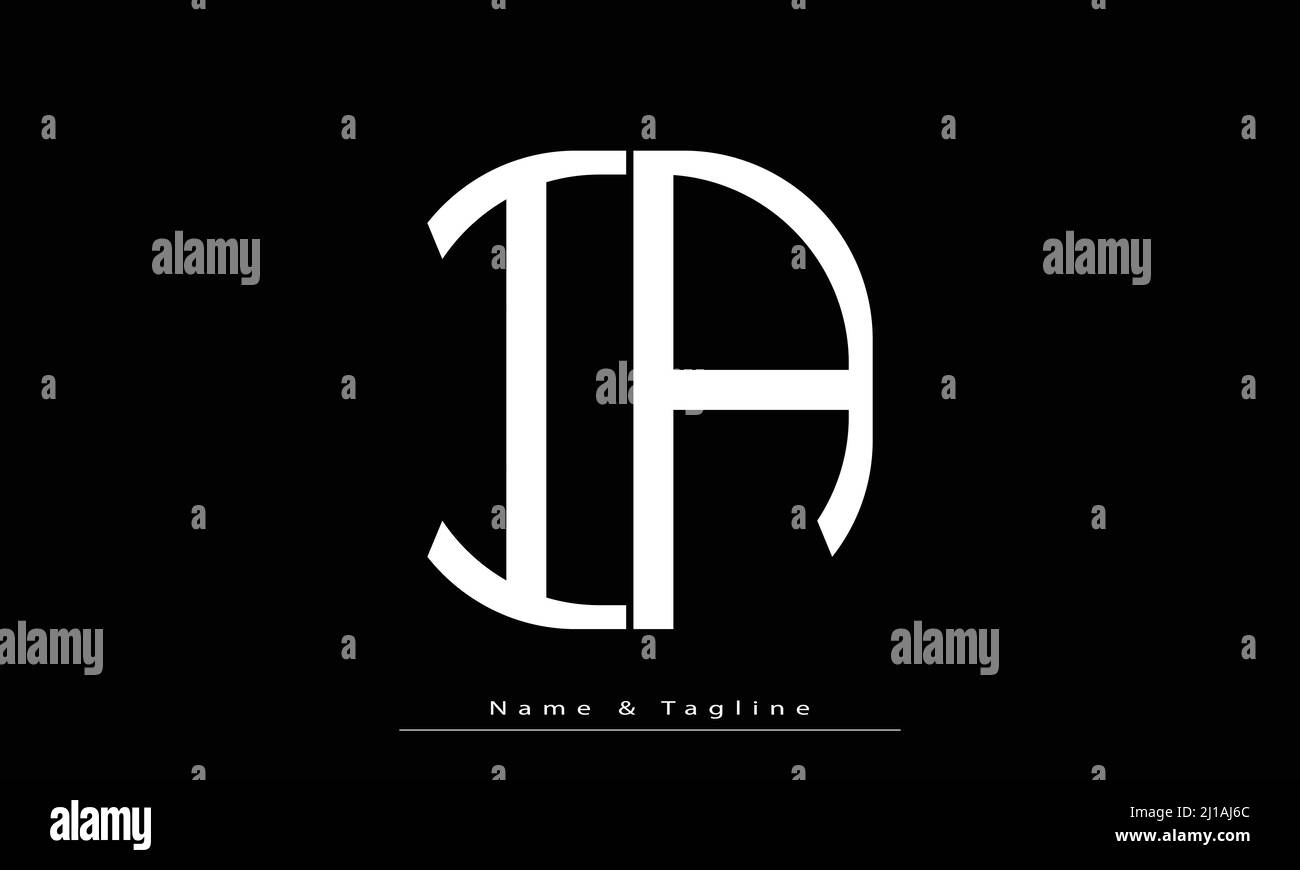 Alphabet letters Initials Monogram logo IA , AI Stock Vector Image ...