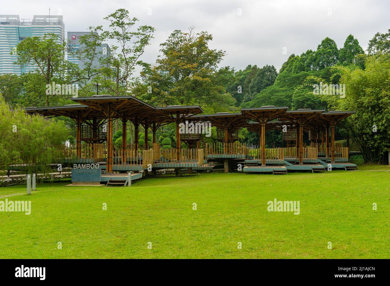 The Bamboo Playhouse at Taman Botani Perdana (Botanical Gardens) Kuala ...