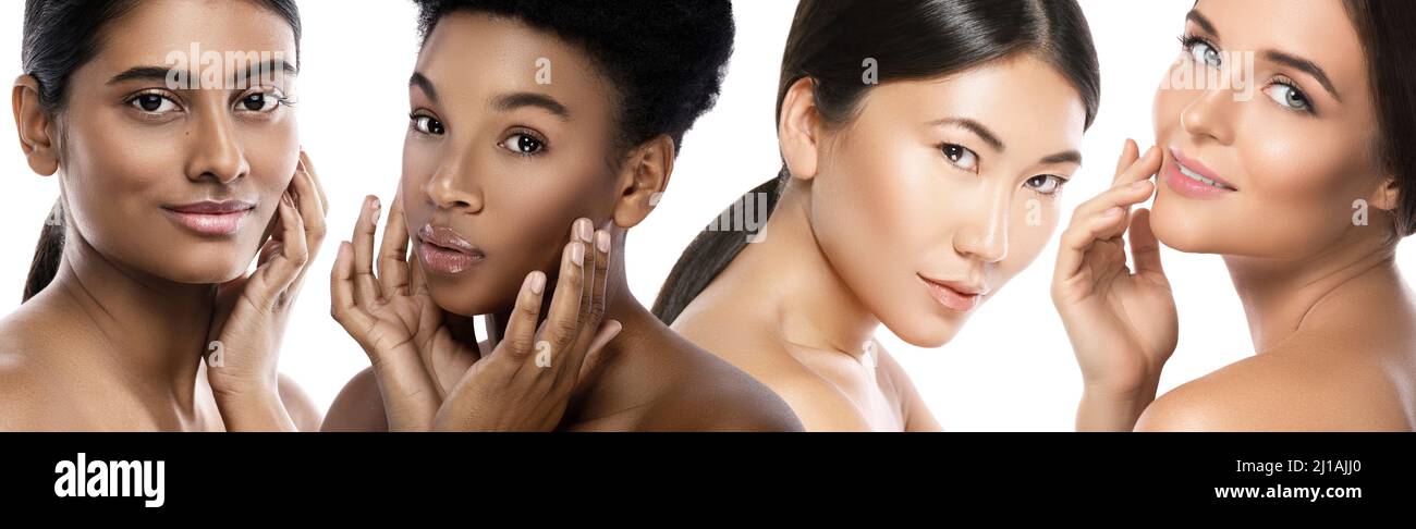 Hair types ethnic hi-res stock photography and images - Alamy