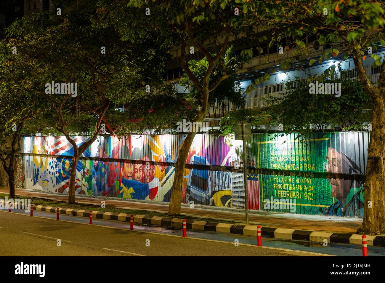 Street Art on Jalan Raja Chulan, to Celebrate Kuala Lumpur's 50 years ...