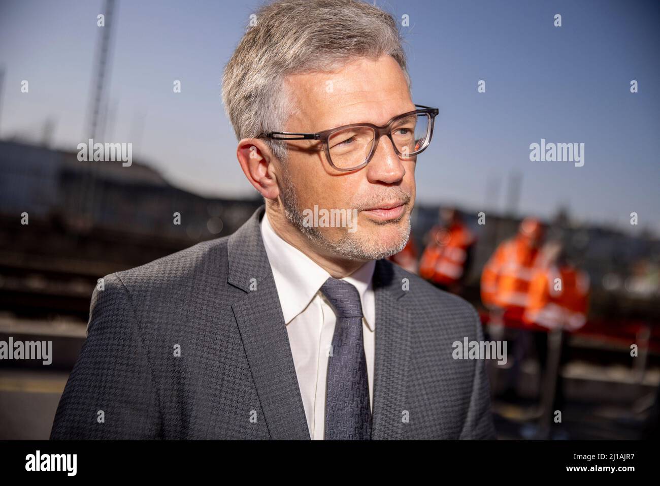 Berlin, Germany. 24th Mar, 2022. Andrij Melnyk, Ambassador of Ukraine ...