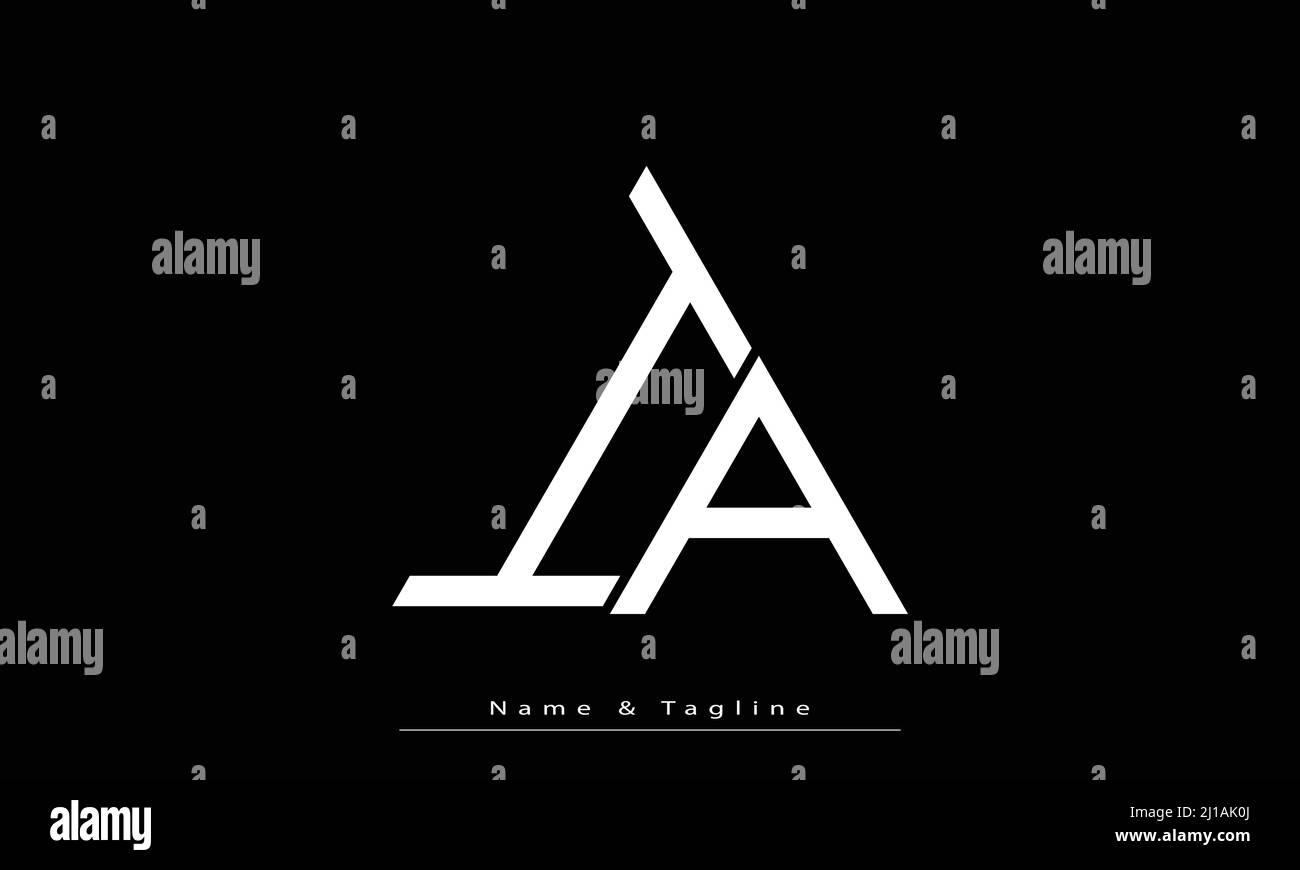 Alphabet letters Initials Monogram logo IA , AI Stock Vector Image ...