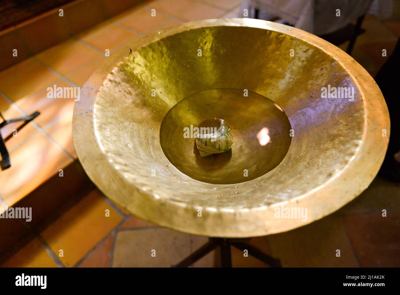 Baptism basin hi-res stock photography and images - Alamy