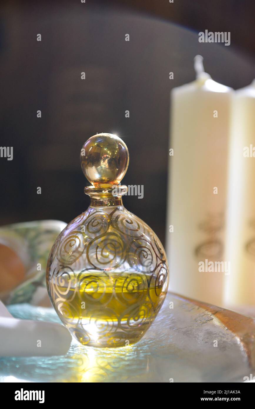 Baptism oil hi-res stock photography and images - Alamy