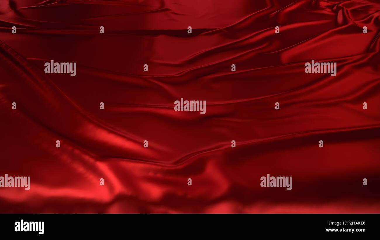 Red silk drapery and upholstery fabric. Solid fabrics for backs and ...