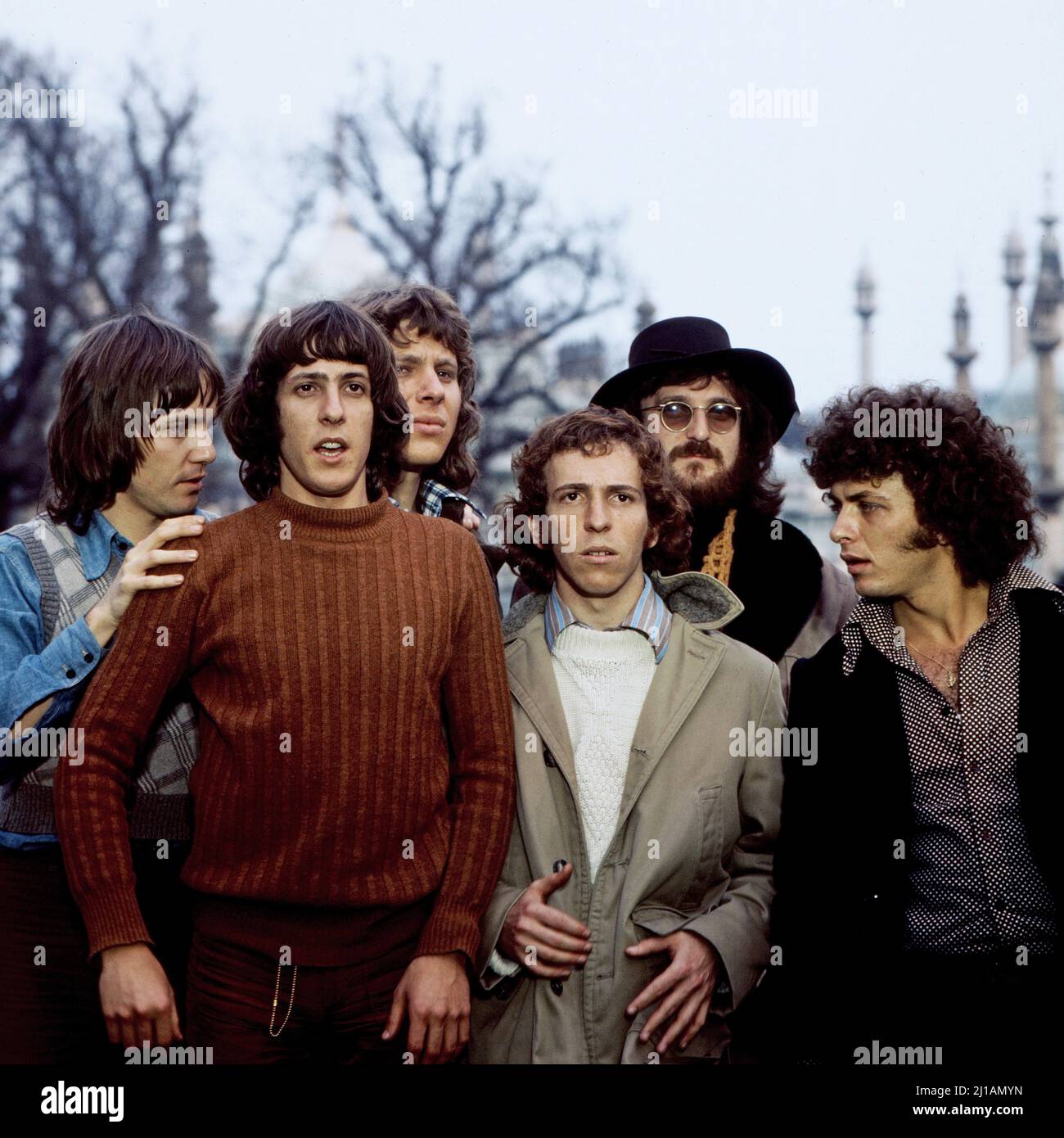 Kaveret aka Poogy, israelische Rockband, in Vorbereitung auf den Grand ...