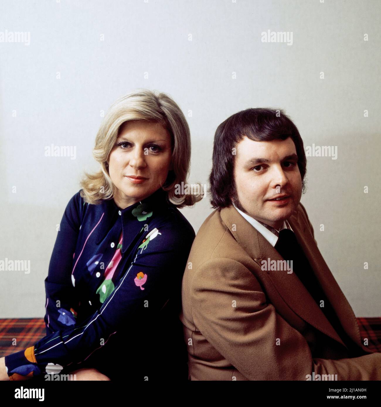 Jackie Trent und Tony Hatch, britisches Sänger- und Songschreiberpaar ...