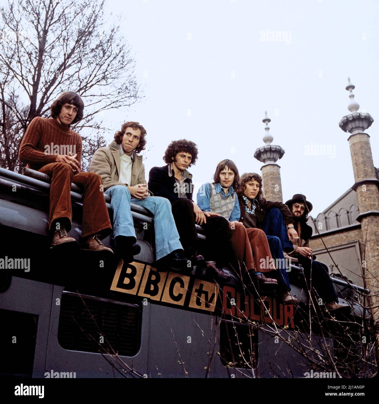 Kaveret aka Poogy, israelische Rockband, in Vorbereitung auf den Grand ...