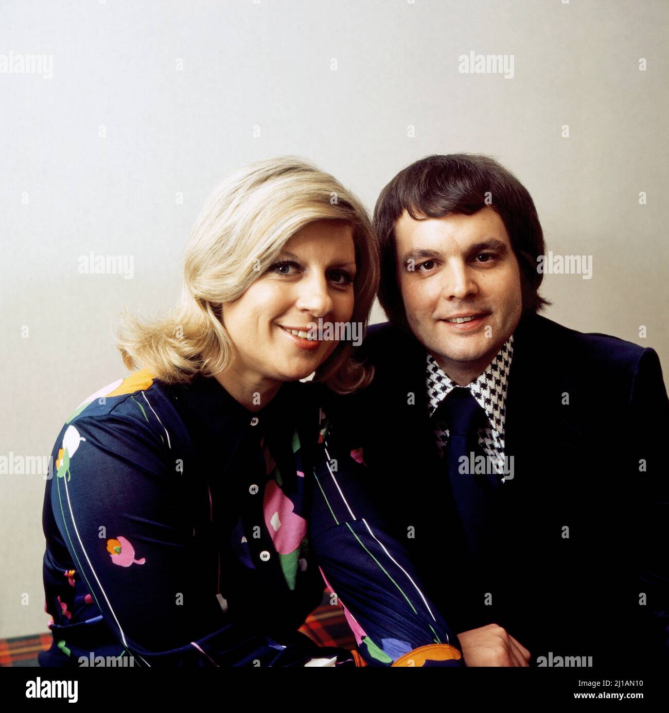 Jackie Trent und Tony Hatch, britisches Sänger- und Songschreiberpaar ...