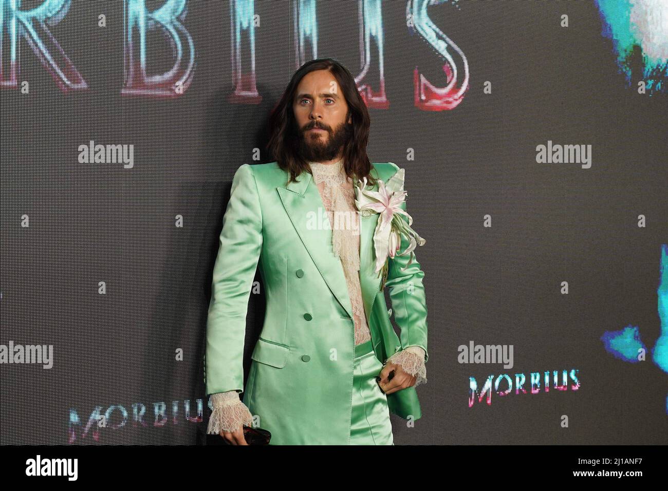 Madrid, Spain. 23rd Mar, 2022. Jared Leto at the photocall for the ...