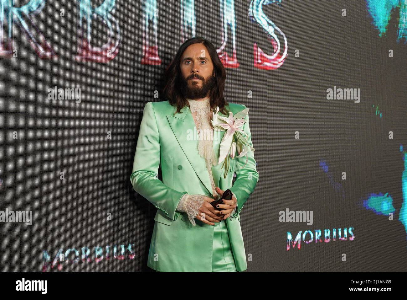 Madrid, Spain. 23rd Mar, 2022. Jared Leto at the photocall for the ...