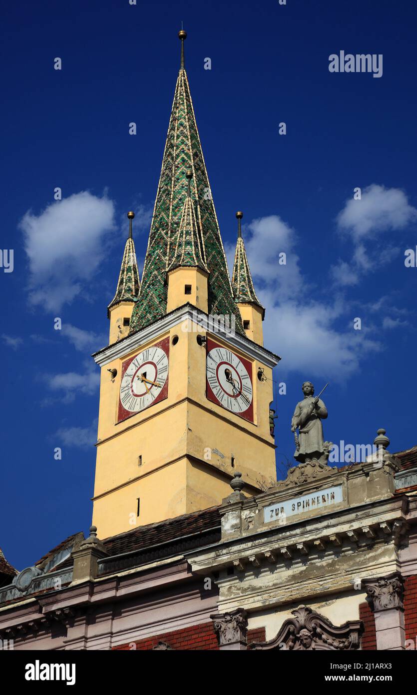 Medias, deutsch Mediasch, früher Medwisch ist eine Stadt in ...