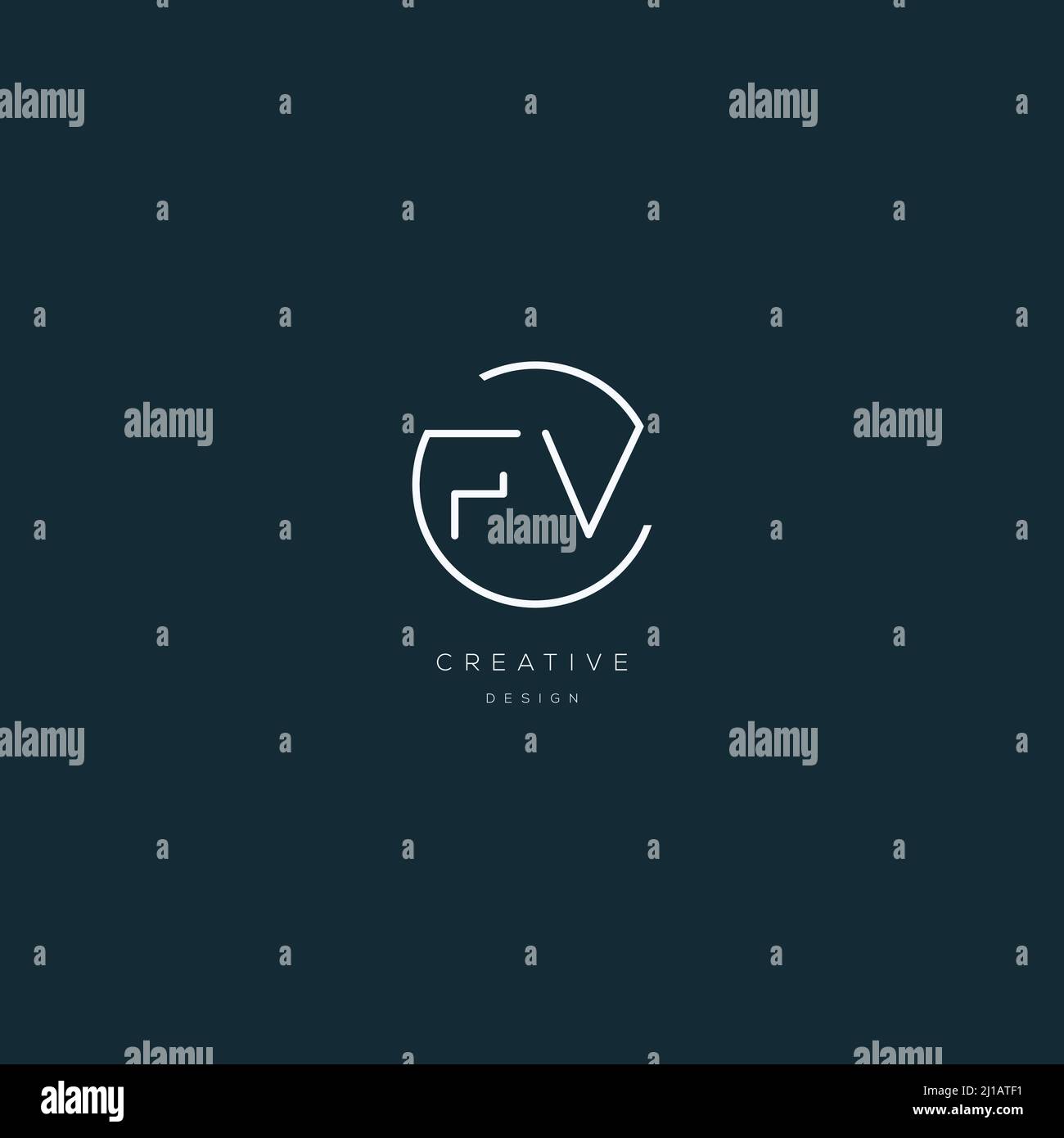 Logo fv Stock Vector Images - Alamy
