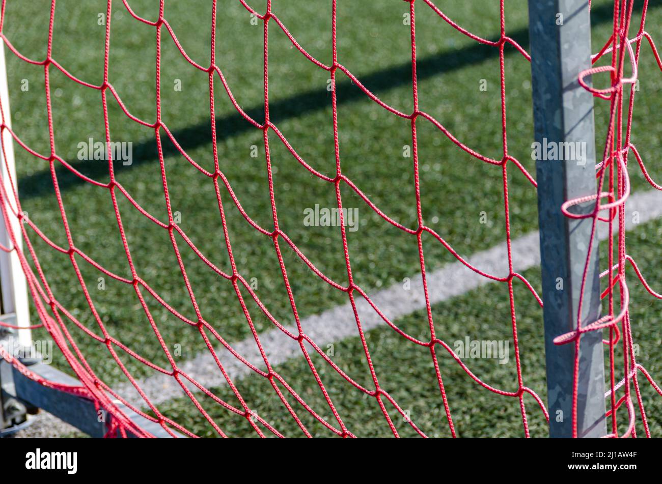 School playground football hi-res stock photography and images - Alamy