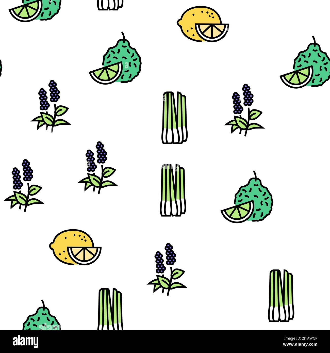 Bergamot flower background Stock Vector Images - Alamy