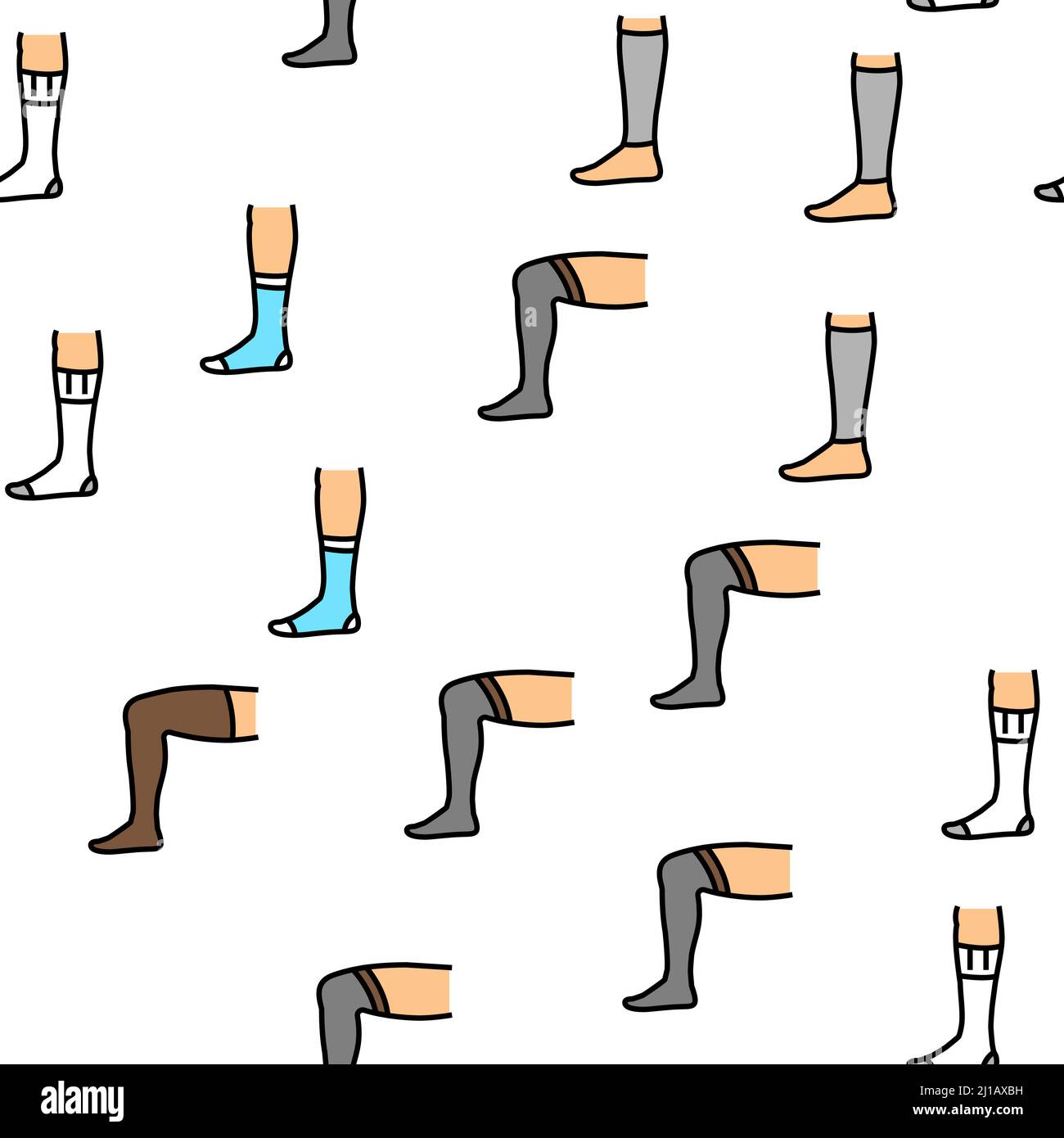 Toe socks Stock Vector Images - Alamy