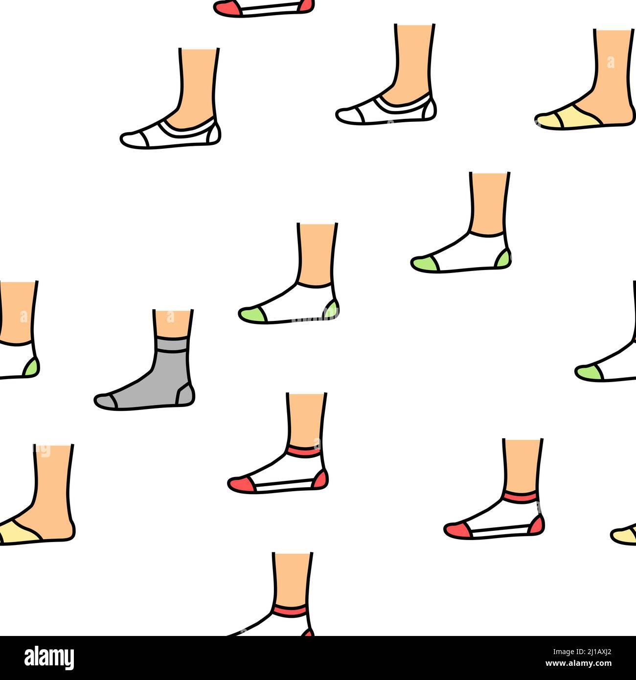Toe socks Stock Vector Images - Alamy