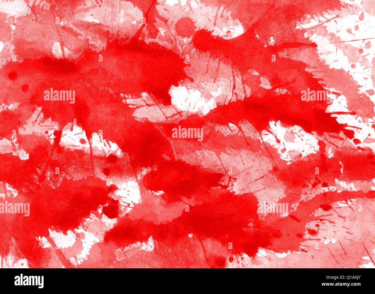 Splashes of color on the sheet Stock Photo - Alamy