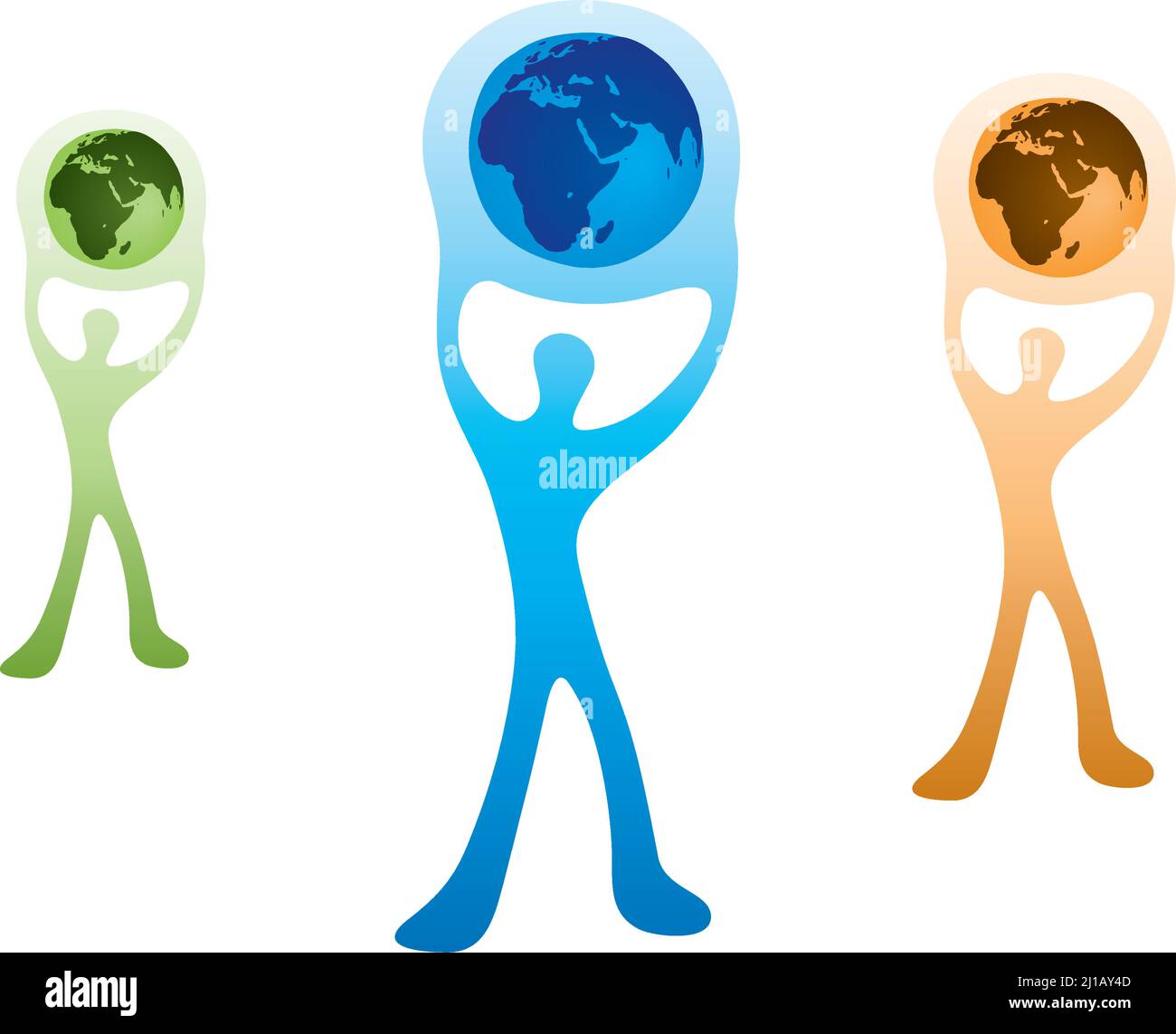 Climate man Stock Vector Images - Alamy