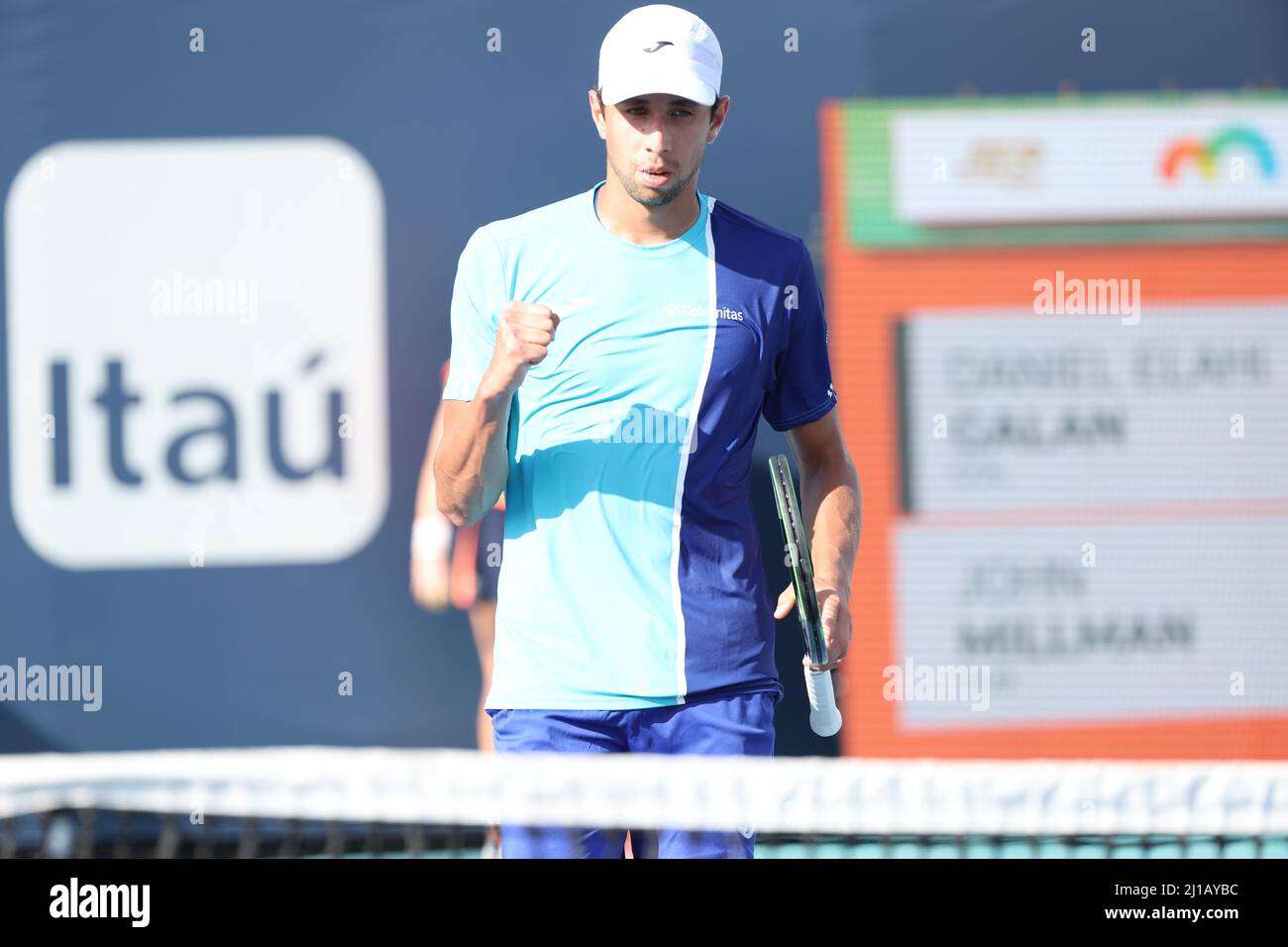 Miami Gardens, Florida, USA. 23rd Mar, 2022. Daniel Elahi Galan on day ...