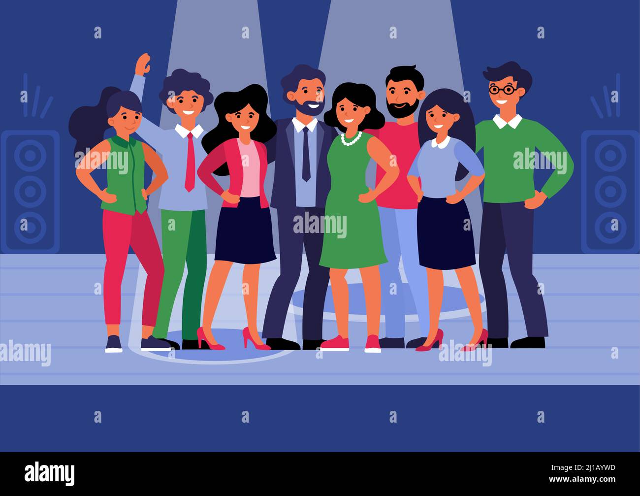 Club career Stock Vector Images - Alamy