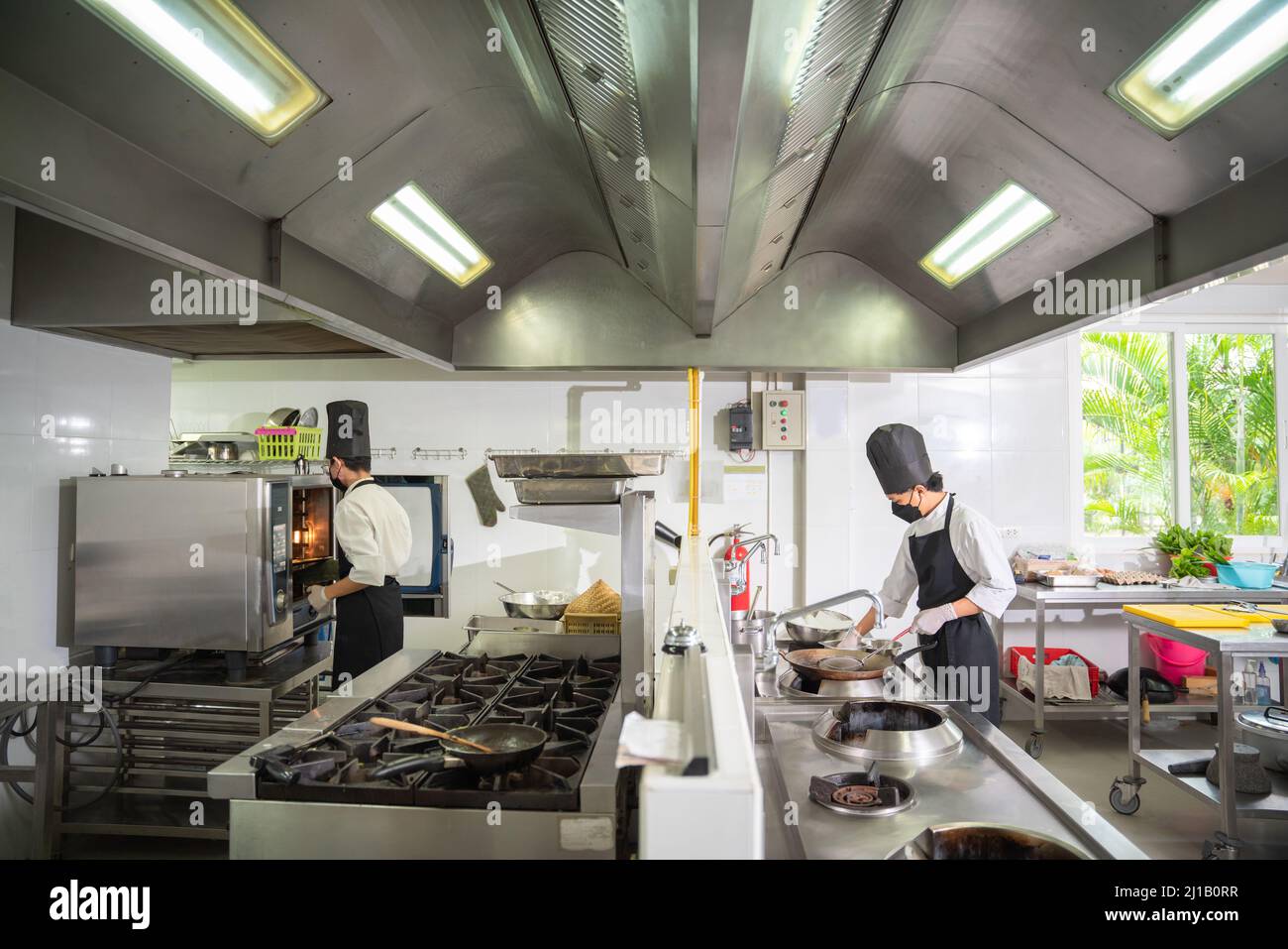 Asian Restaurant Kitchen Red Chilli