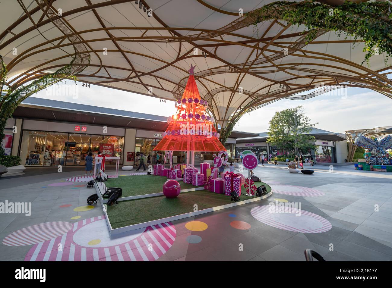 Bangkok, Thailand - 27 Nov 2021, The Environment of Siam Premium ...